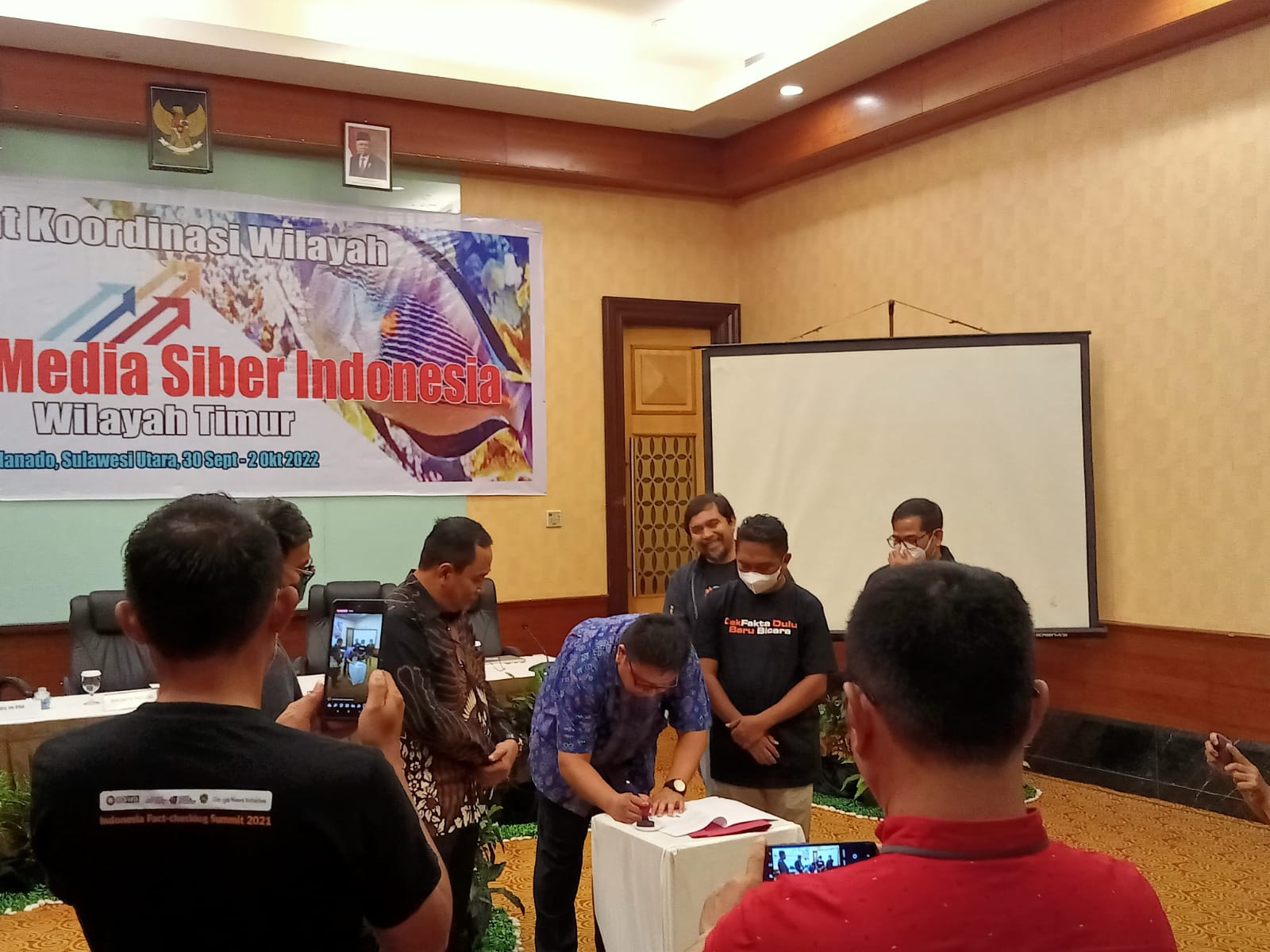 AMSI Sulut dan Pemkot Manado Kerjasama Tingkatkan Kemampuan Literasi Digital