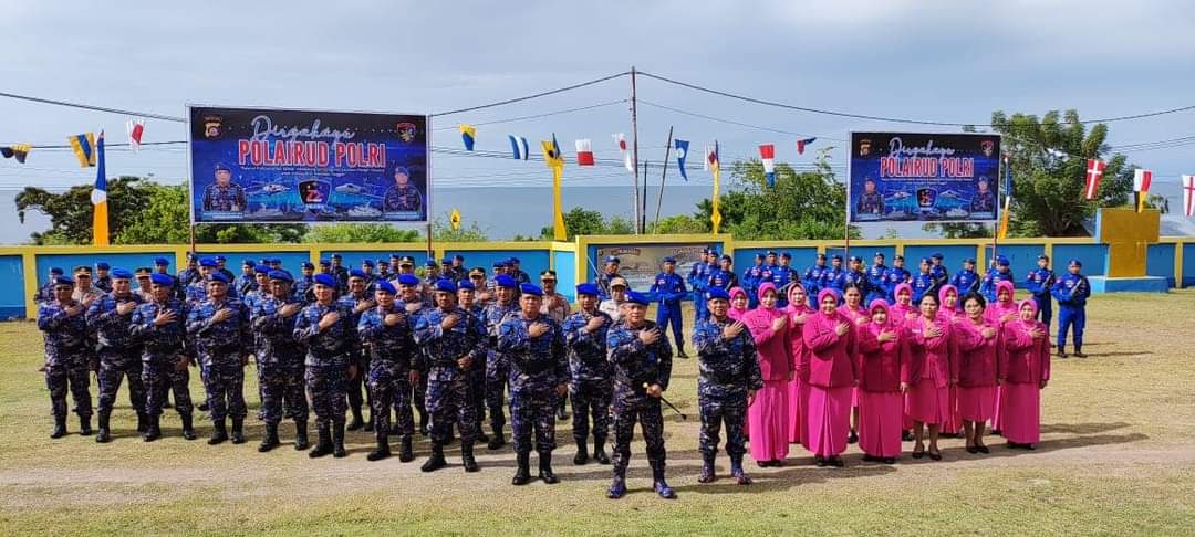 Kapolda Gorontalo Apresiasi Kinerja Polairud Jaga Kamtibmas di Perairan