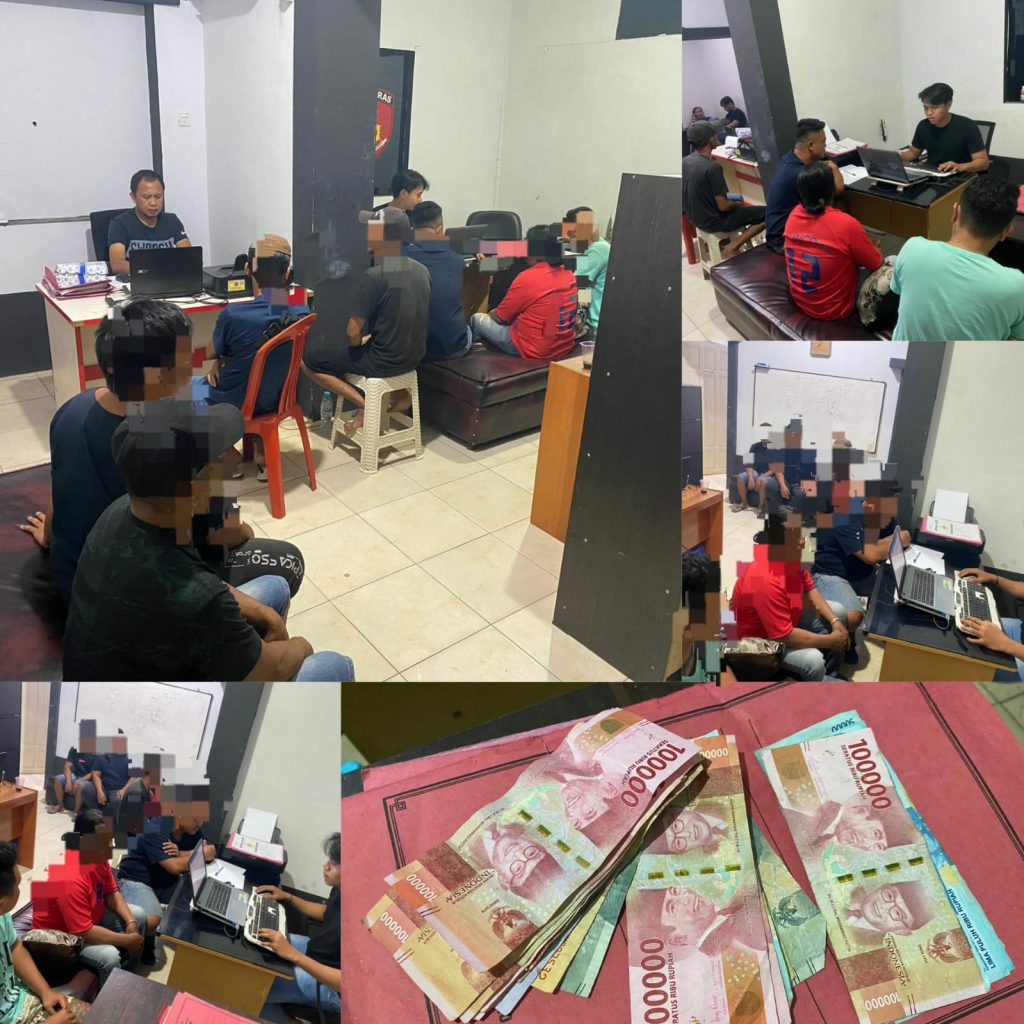 Polisi Gerebek Judi Sabung Ayam di Kota Gorontalo, 7 Orang Diringkus