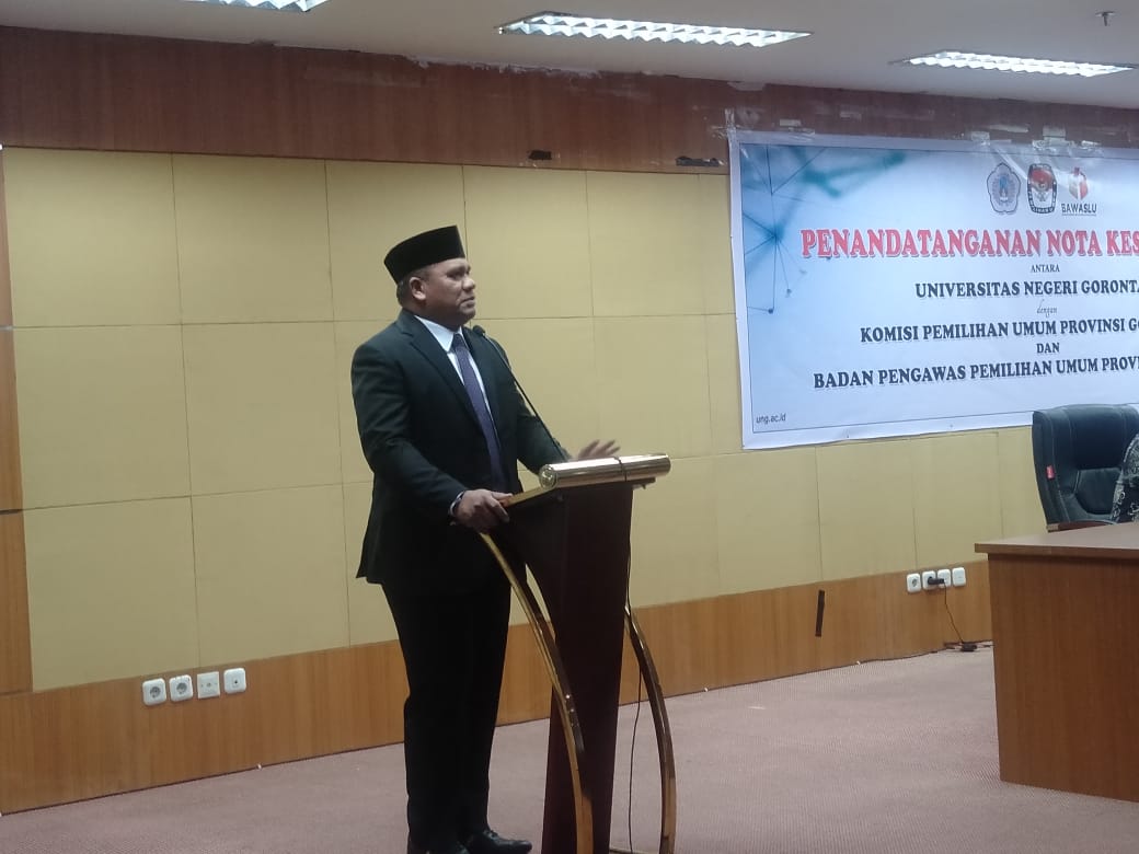 Rektor UNG: Mahasiswa Tidak Boleh Anti Politik - Dulohupa.id